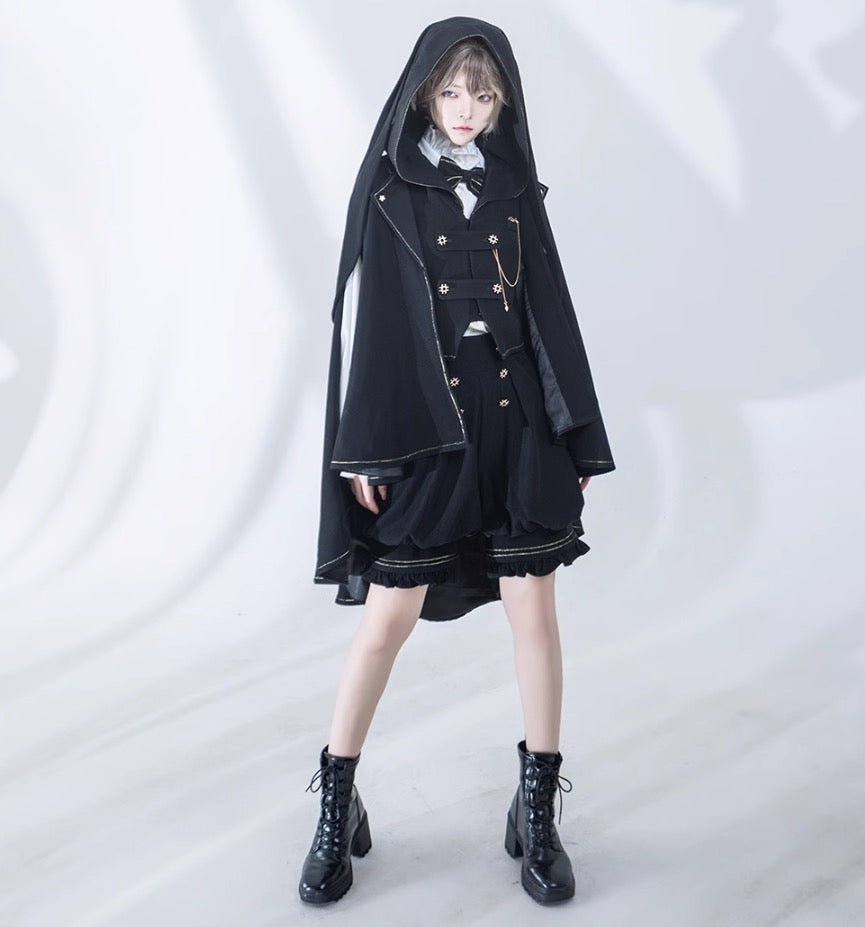 [PrincessChronicles] Dark Prince Hooded Cape and Rabbit Vest Set – grimoire