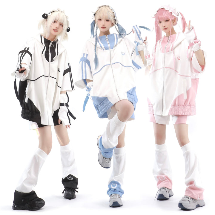 Dreaming of Y3K in the clothes of the heavenly sky blue neighborhood r ...